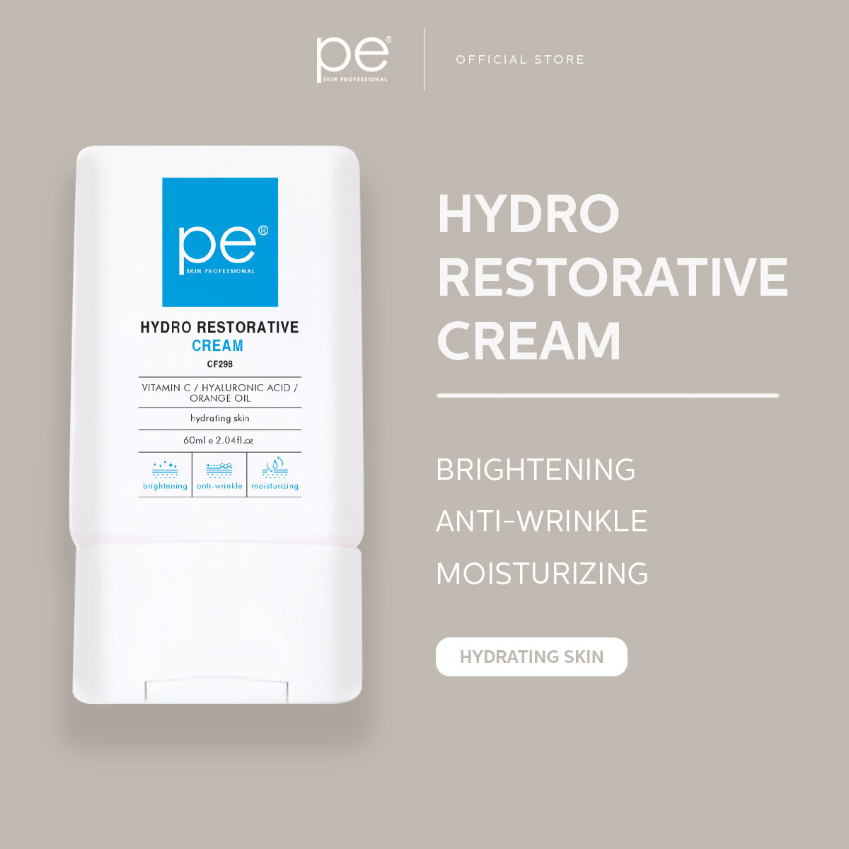 CF298 Hydro Restorative Cream – PE Skin Professional