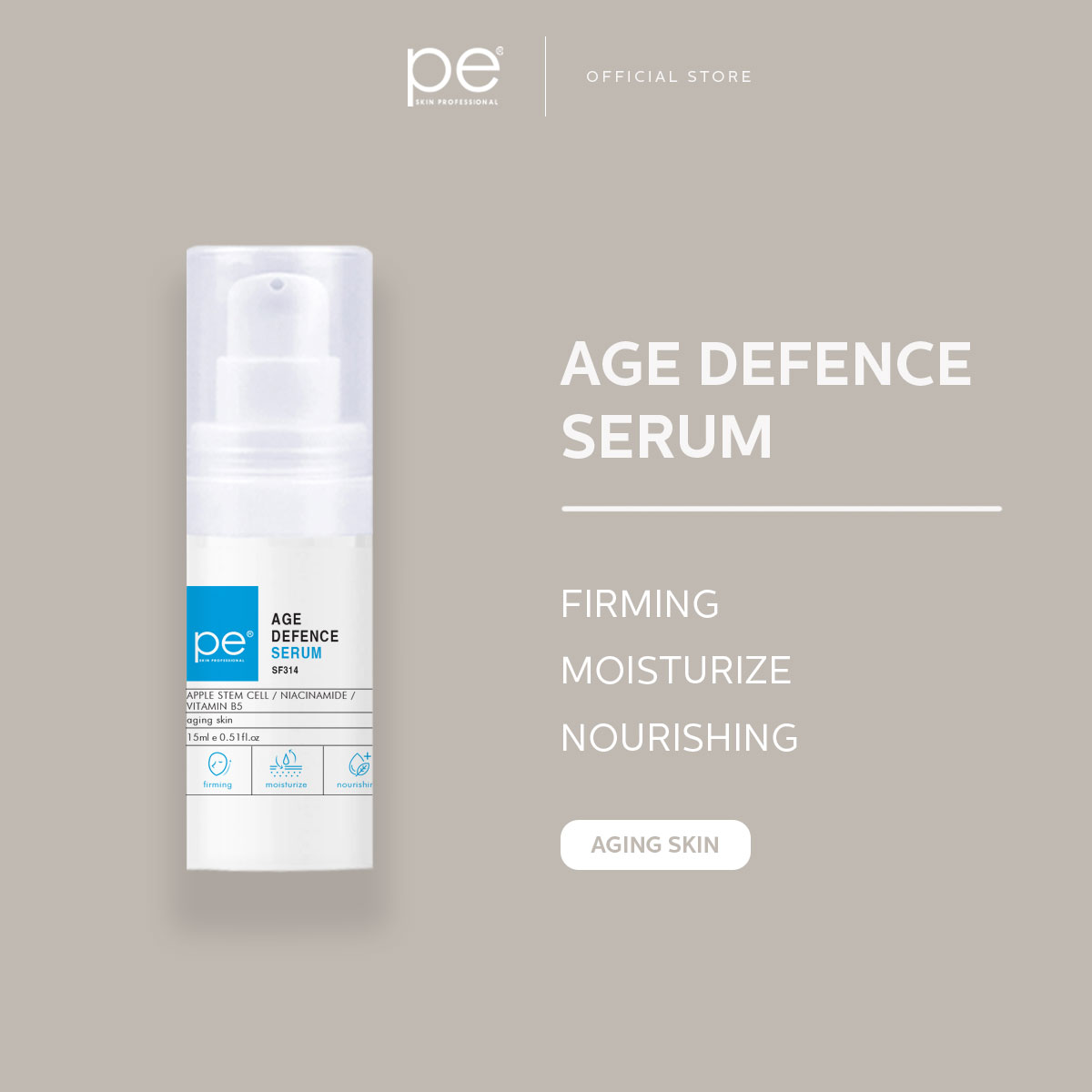SF314 Age Defence Serum – PE Skin Professional