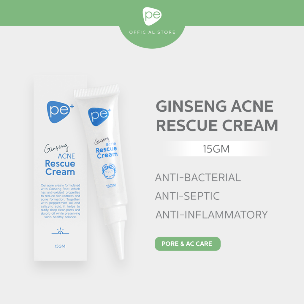 PE+ Ginseng Acne Rescue Cream – PE Skin Professional